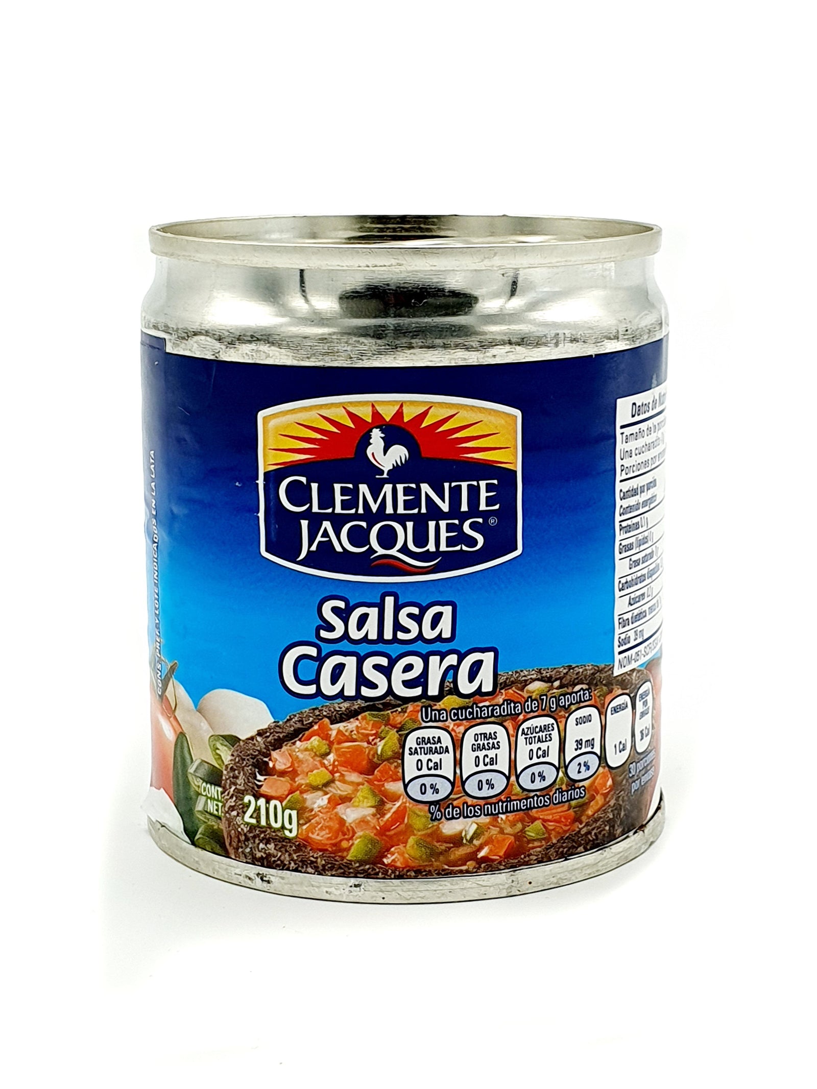 SALSA CASERA LATA CJ 210G – Súper La Mas Chiquita