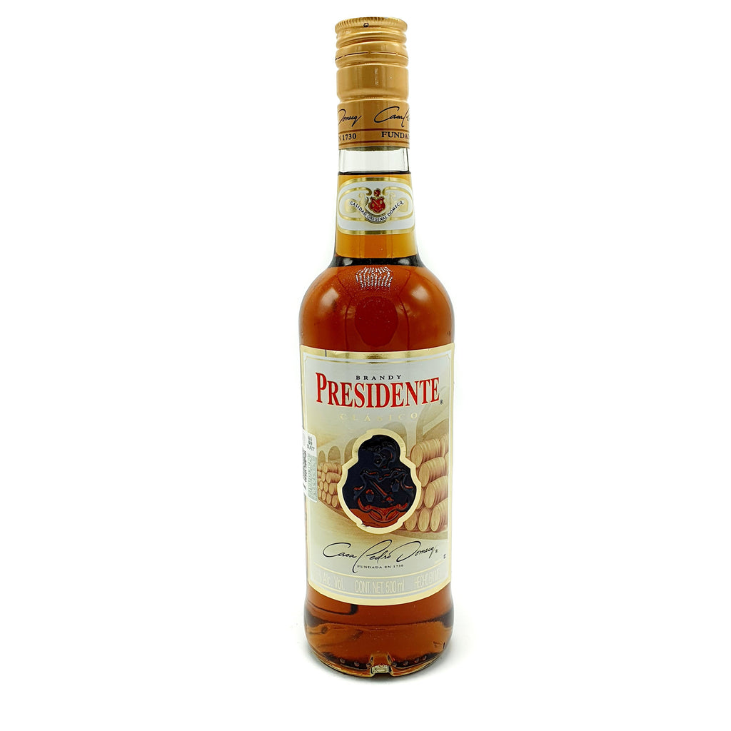 BRANDY PRESIDENTE CLASICO 500ML – Súper La Mas Chiquita