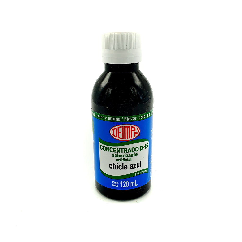 CONCENTRADO DEIMAN CHICLE AZUL 120ML – Súper La Mas Chiquita