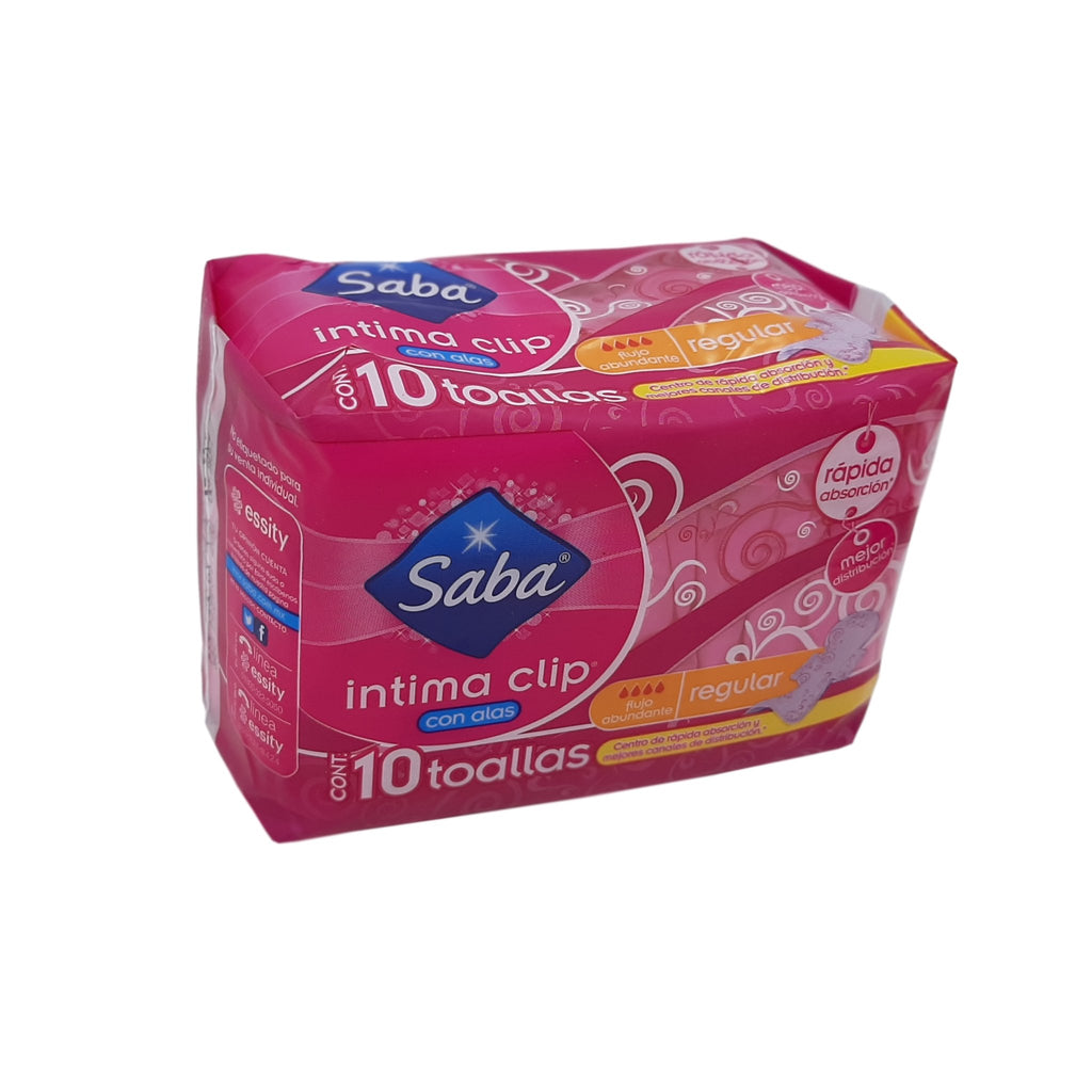 SABA INTIMA CLIP REGULAR CON ALAS – Súper La Mas Chiquita