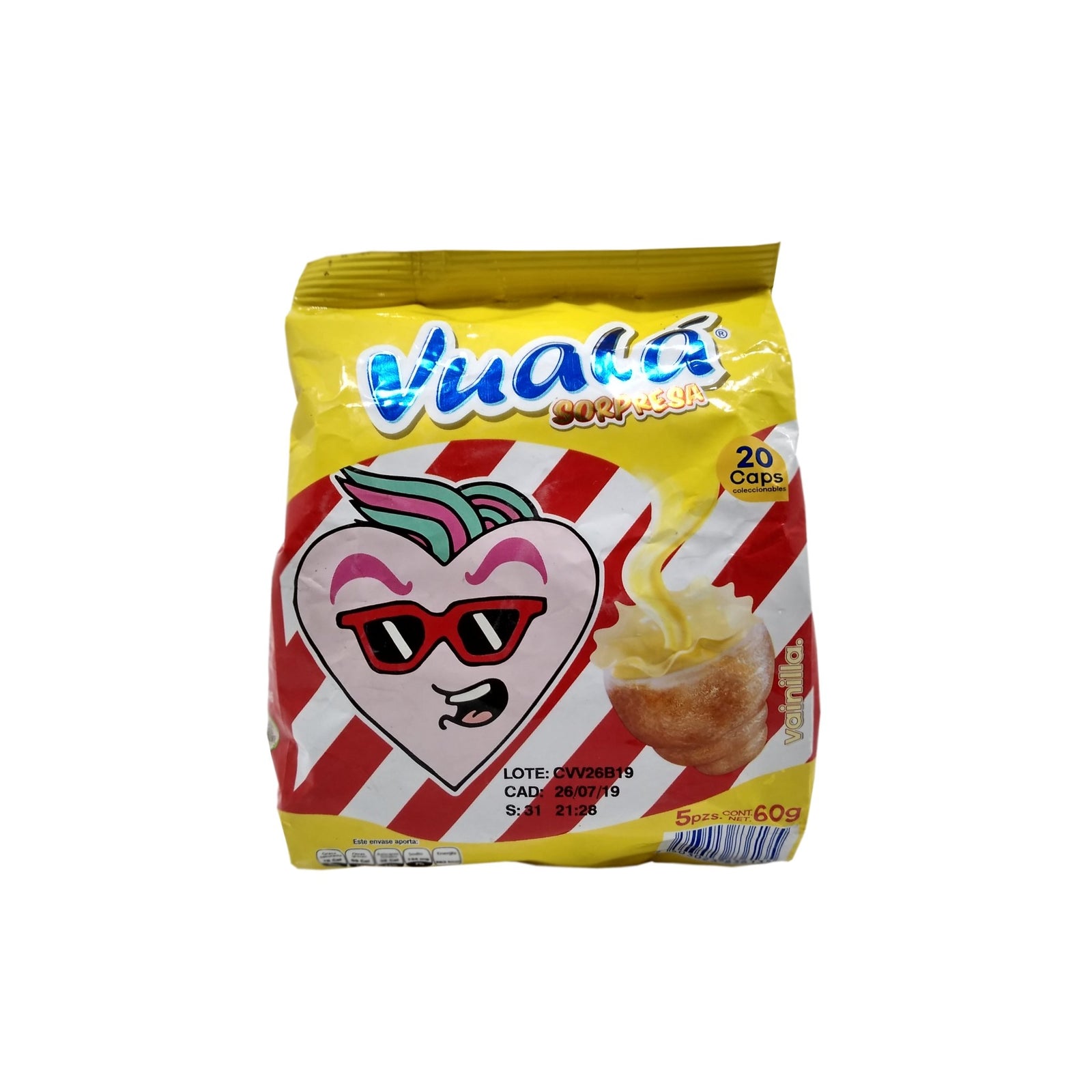 VUALA SORPRESA VAINILLA 60G – Súper La Mas Chiquita