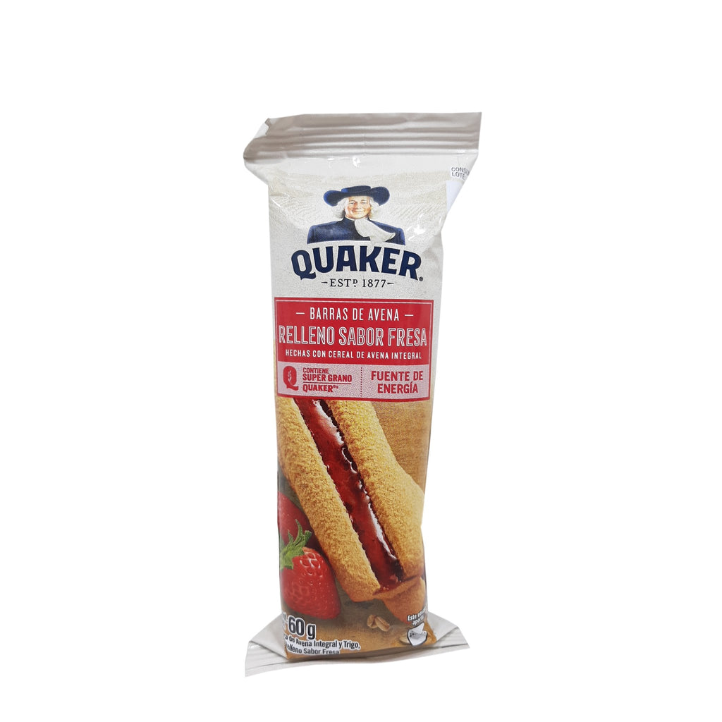 BARRAS QUAKER FRESA 66G – Súper La Mas Chiquita