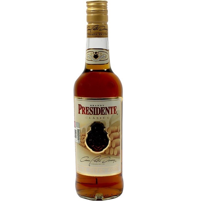 BRANDY PRESIDENTE CLASICO 700ML – Súper La Mas Chiquita