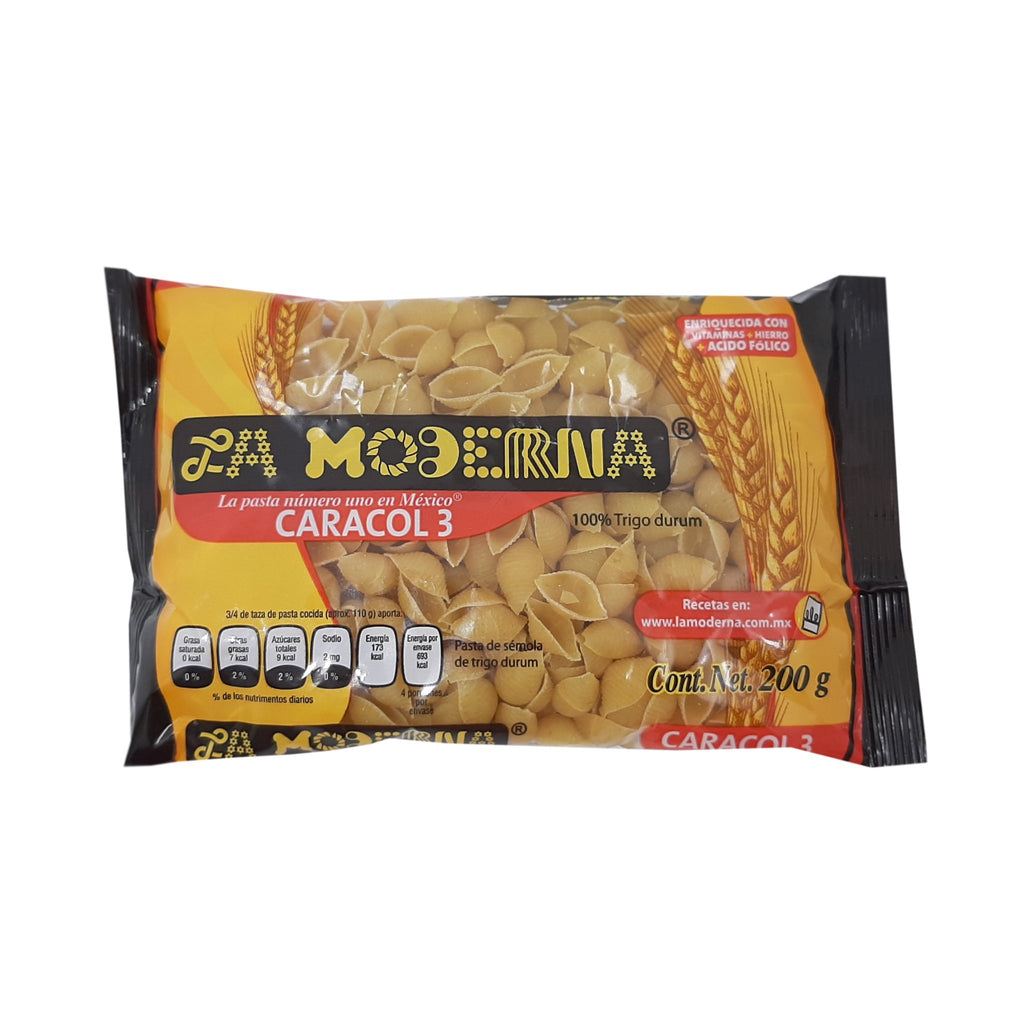 CARACOL 3 LA MODERNA 200G – Súper La Mas Chiquita