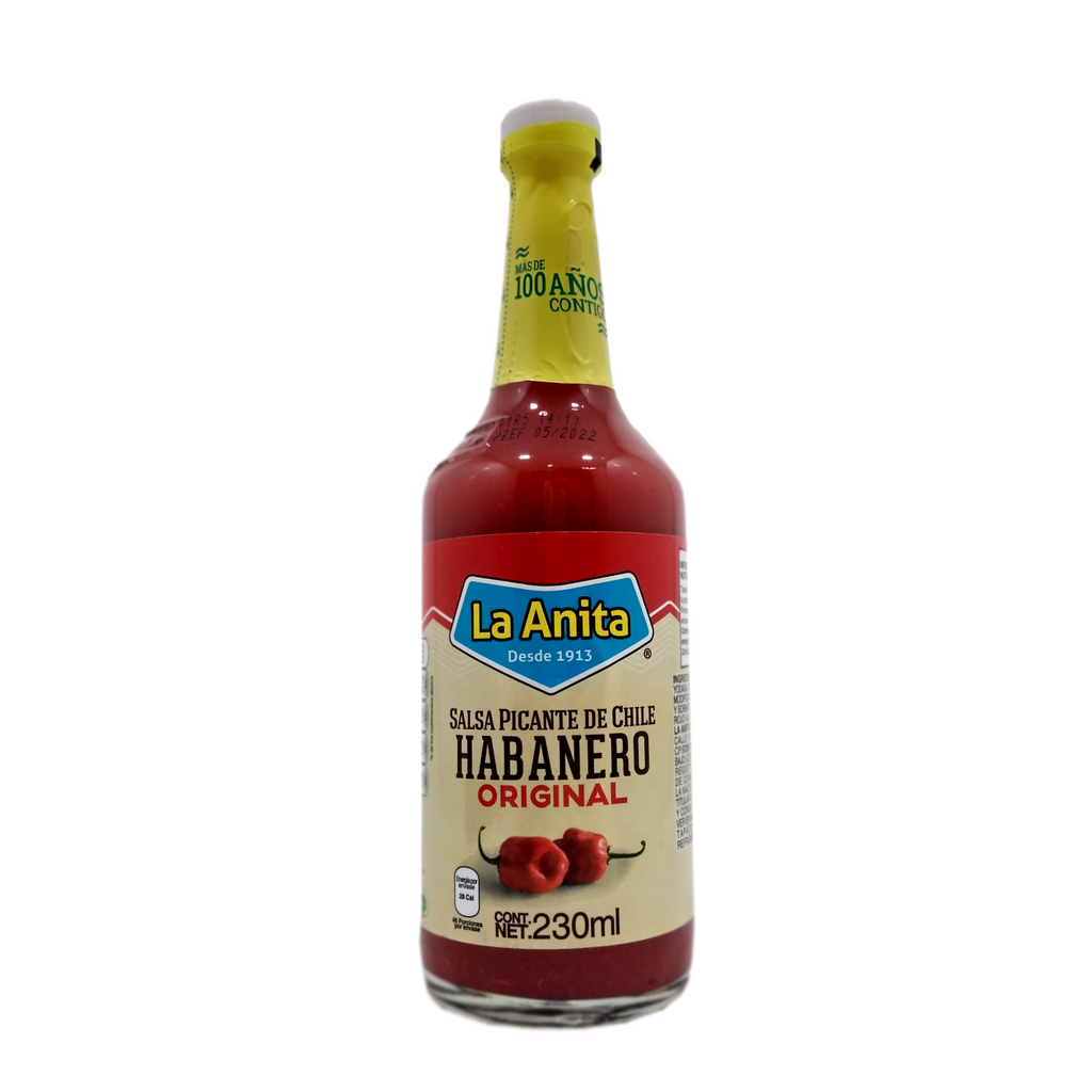 SALSA HABANERA ANITA ROJA 230ML – Súper La Mas Chiquita